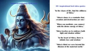 40+ Inspirational Lord Shiva Sayings About Life, Truth & Detachment